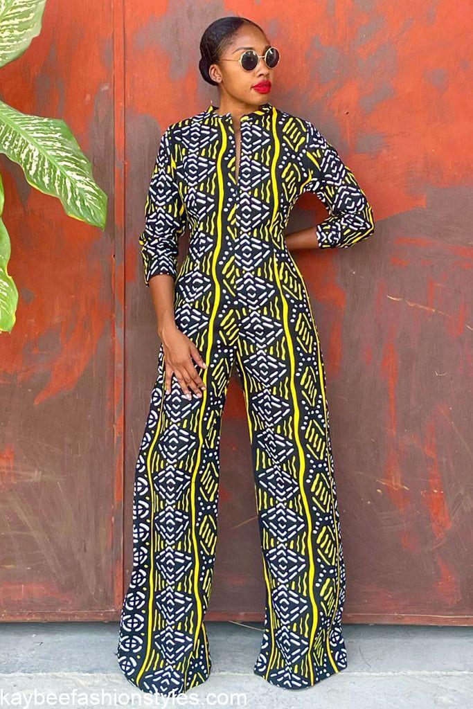 Latest Ankara Jumpsuit Styles in 2022 and 2023 - Kaybee Fashion Styles