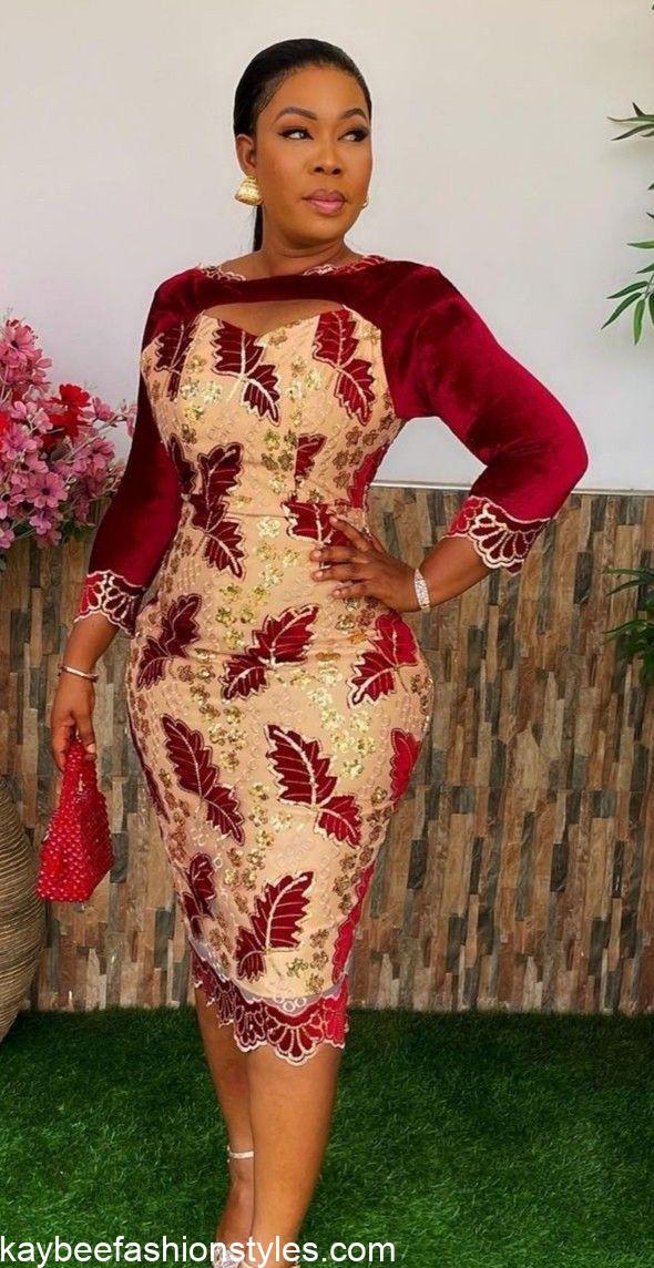 Best Lace Gown Styles for Ladies in 2023 and 2024 - Kaybee Fashion Styles