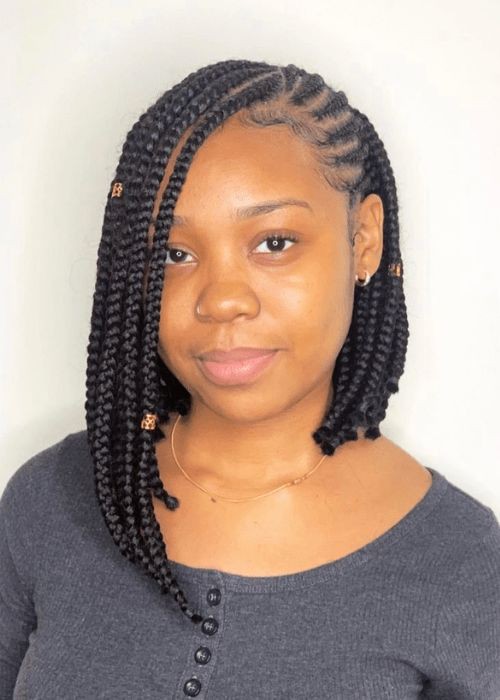 Classy Short Braid Hairstyles for Ladies in 2022 and 2023 - Kaybee ...