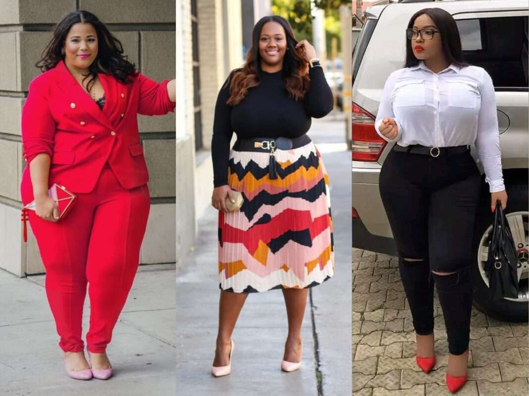 Latest Corporate Outfits for Plus Size Ladies in 2023 - Kaybee Fashion ...