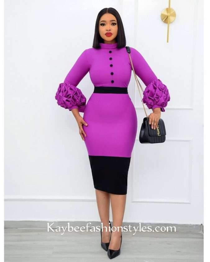 30 Latest English Gown Styles for Church in 2024 - Kaybee Fashion Styles