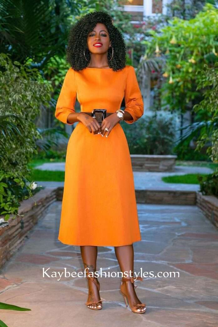 30 Latest English Gown Styles for Church in 2024 - Kaybee Fashion Styles