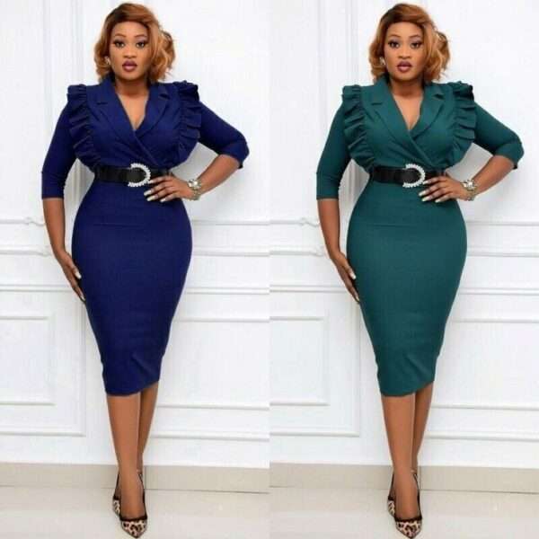 30 Latest English Gown Styles for Church in 2024 - Kaybee Fashion Styles
