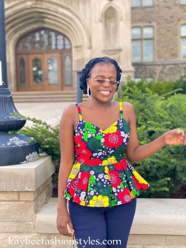 32 Best Ankara Tops for Ladies 2023 and 2024 - Kaybee Fashion Styles