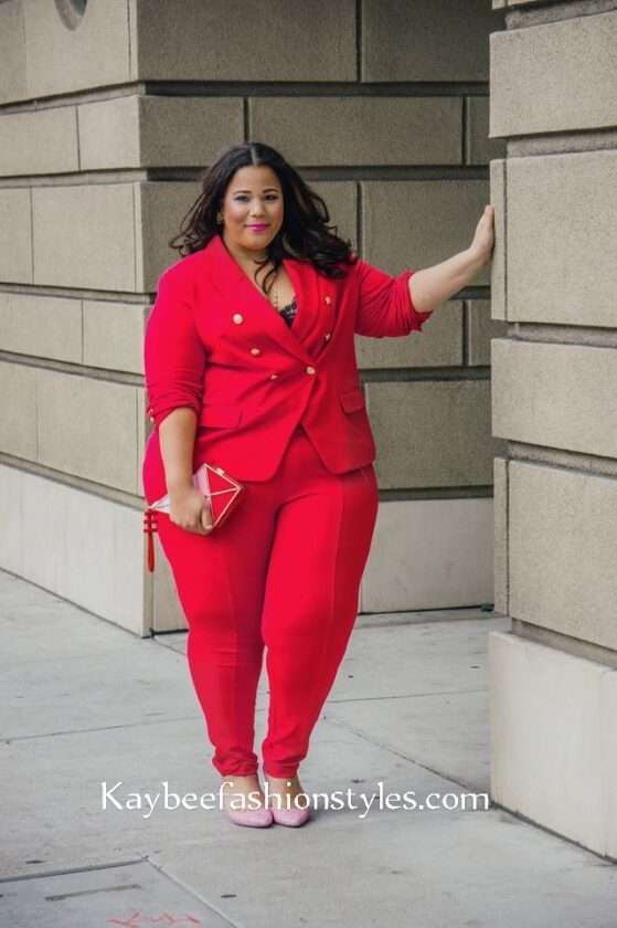 Latest Corporate Outfits for Plus Size Ladies in 2024 - Kaybee Fashion ...