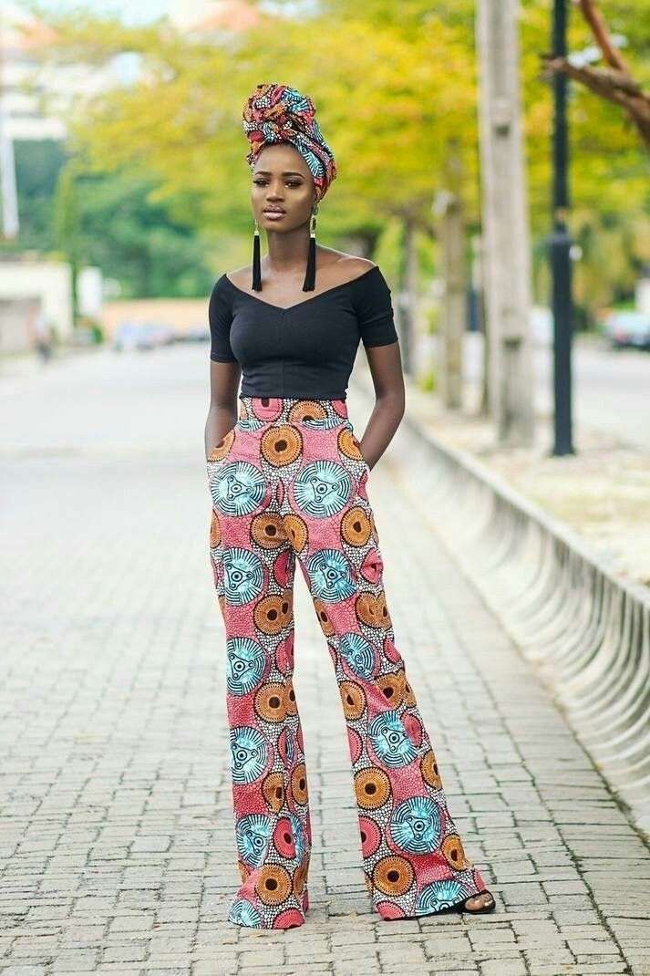 30 Latest Ankara Palazzo Trousers and Tops Styles in 2023 and 2024 ...