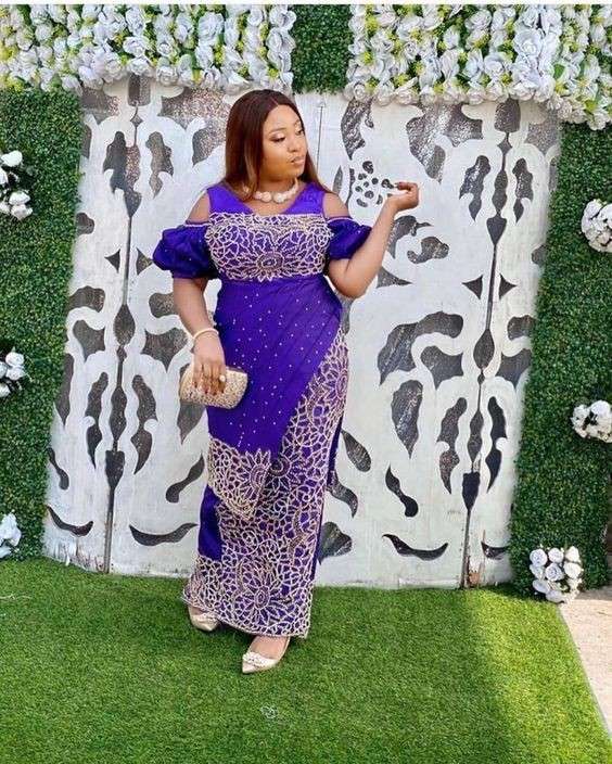 Best Nigerian lace blouse styles for wrapper in 2022 and 2023 - Kaybee ...