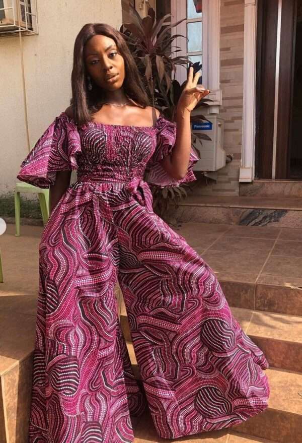 30 Best Ankara Palazzo Jumpsuit Styles For Ladies in 2024 - Kaybee ...