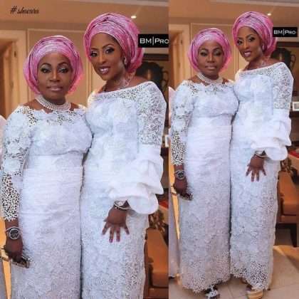 Latest White Lace Styles for Burial in 2022 and 2023 - Kaybee Fashion ...
