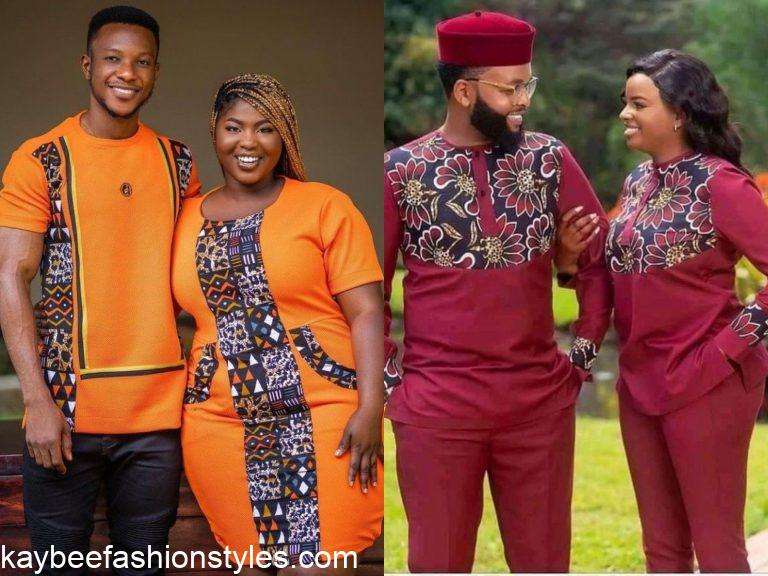 Best Plain and Pattern Styles for couples in 2023 and 2024 - Kaybee ...