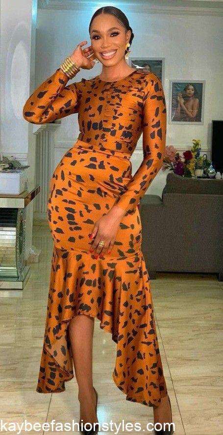 Latest Material Gown Styles for Ladies in 2022 and 2023 - Kaybee ...