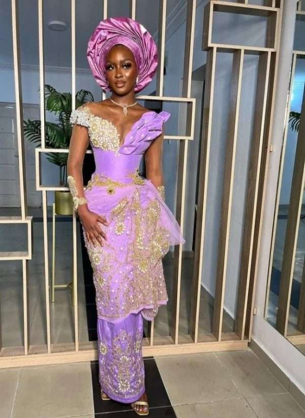 Latest Wrapper Gown Styles for Ladies in 2022 and 2023 - Kaybee Fashion ...