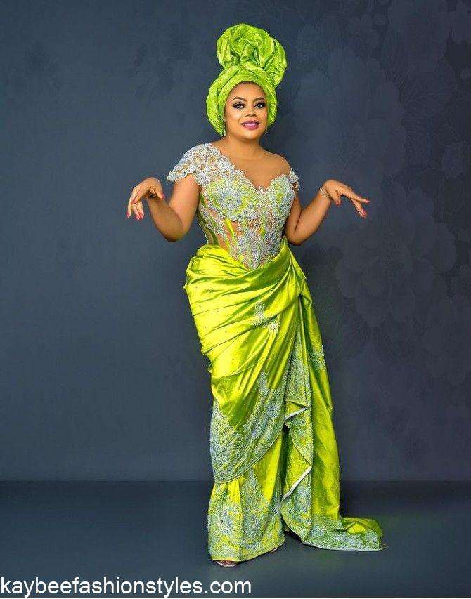 Latest Wrapper Gown Styles for Ladies in 2022 and 2023 - Kaybee Fashion ...