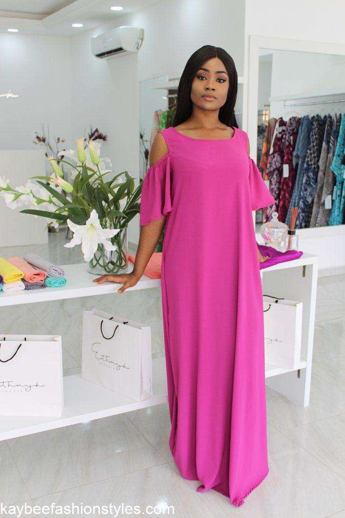 Best Crepe Material Gown Styles in Nigeria - Kaybee Fashion Styles