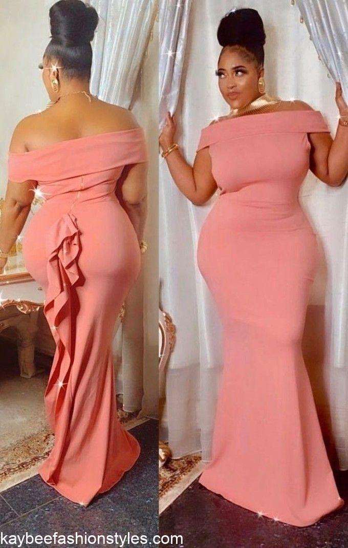 Best Crepe Material Gown Styles in Nigeria - Kaybee Fashion Styles