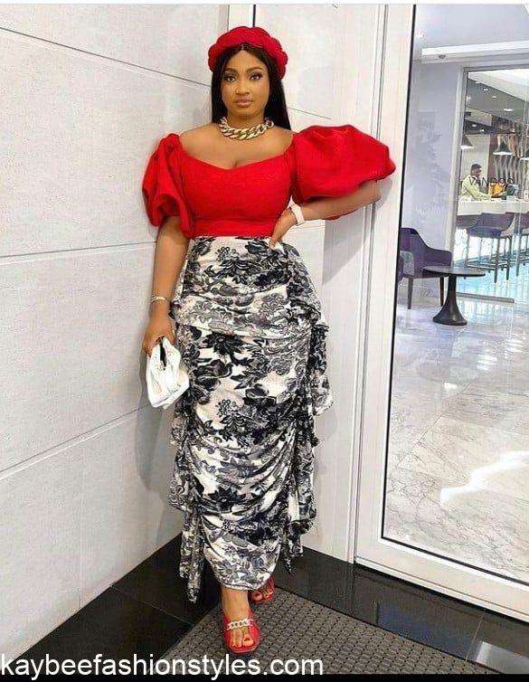 Latest Material Styles for Ladies in 2022 and 2023 - Kaybee Fashion Styles