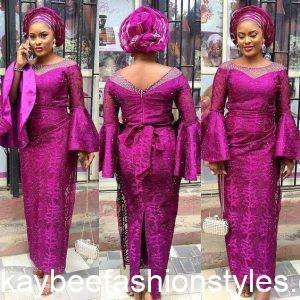 Latest Wrapper Gown Styles for Ladies in 2023 and 2024 - Kaybee Fashion ...