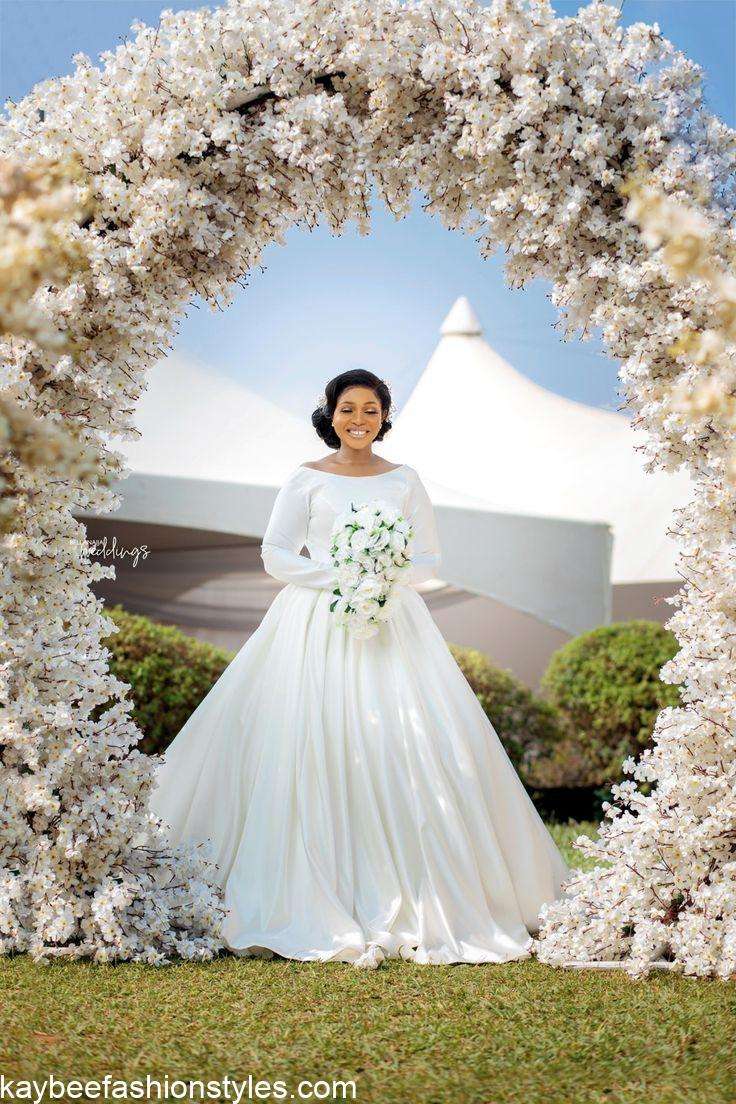 30 Best Decent Wedding Gowns in Nigeria 2023 and 2024 - Kaybee Fashion ...