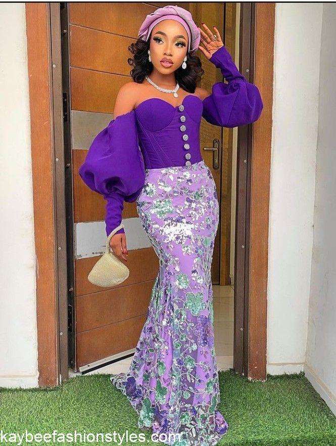 Latest Lace Gown Styles for Teenage Girls in 2022 and 2023 - Kaybee ...