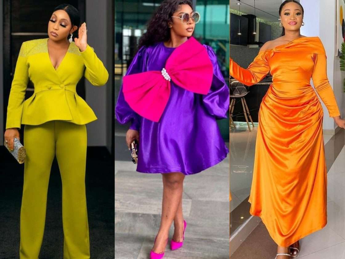 Latest Plain Material Styles for Ladies in 2022 and 2023 - Kaybee ...