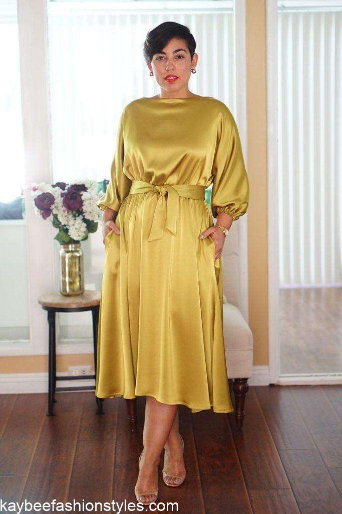 Best English Short Flare Gown Styles in 2022 and 2023 - Kaybee Fashion ...