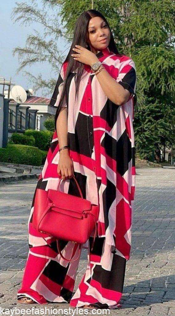 Latest Material Top and Trouser Styles for Ladies in 2023 - Kaybee ...