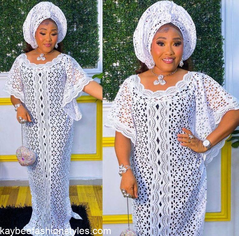 Best Free Gown Styles for Materials in 2023 and 2024 - Kaybee Fashion ...