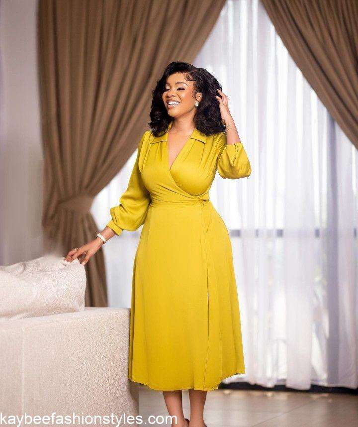 Best English Short Flare Gown Styles in 2022 and 2023 - Kaybee Fashion ...