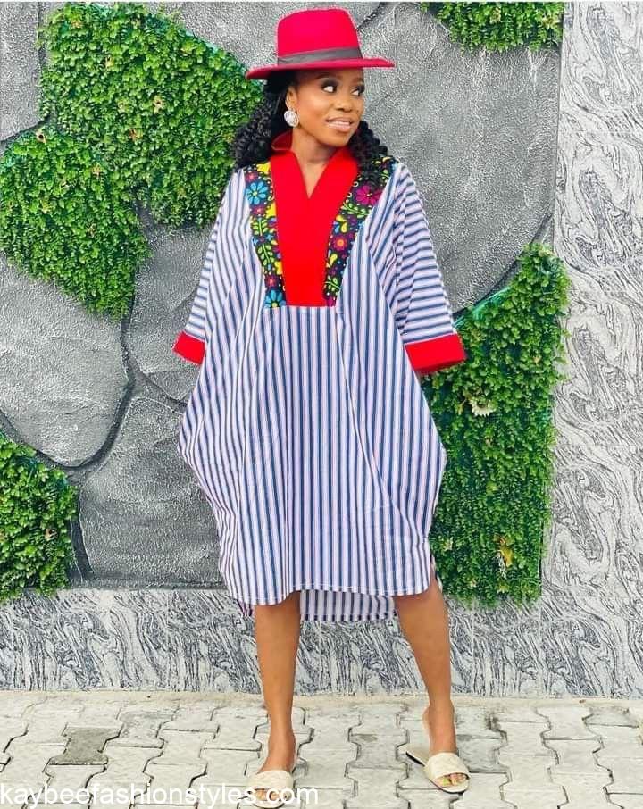 Best Free Gown Styles for Materials in 2022 and 2023 - Kaybee Fashion ...