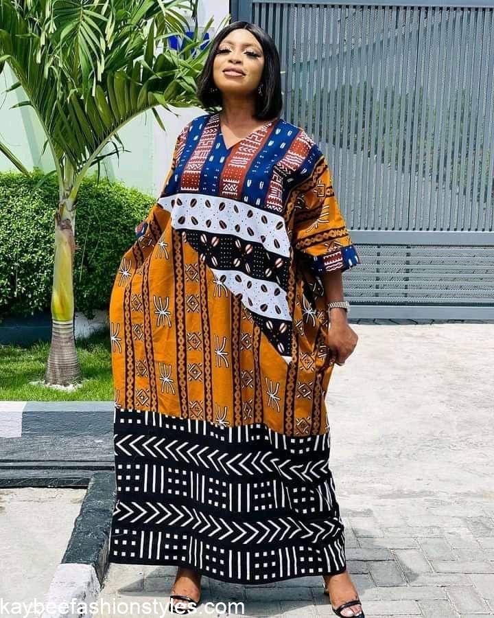 Best Free Gown Styles for Materials in 2022 and 2023 - Kaybee Fashion ...