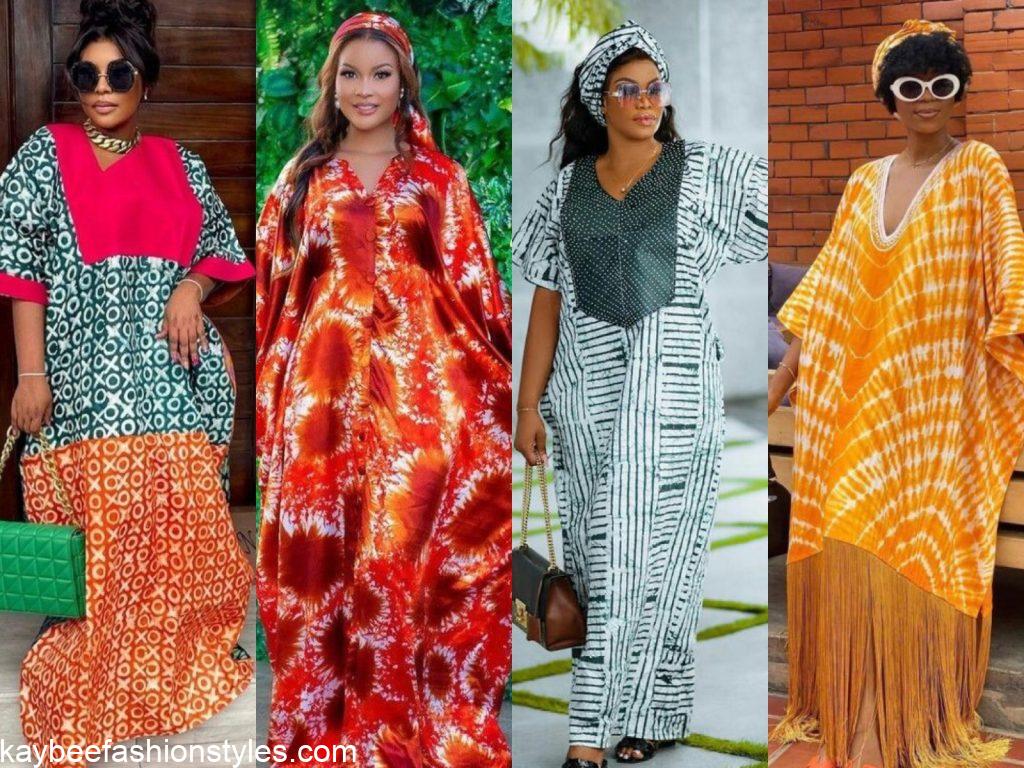 Latest Adire and Kampala Bubu Gown Styles for Ladies in 2023 - Kaybee ...