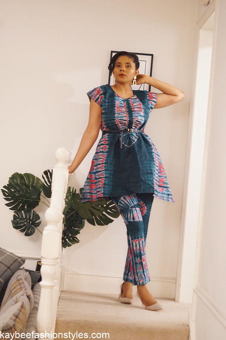 Best Adire Top and Trouser Styles for Ladies in 2023 - Kaybee Fashion ...