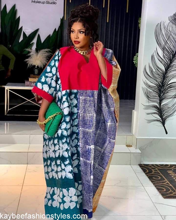 Latest Adire and Kampala Bubu Gown Styles for Ladies in 2023 - Kaybee ...