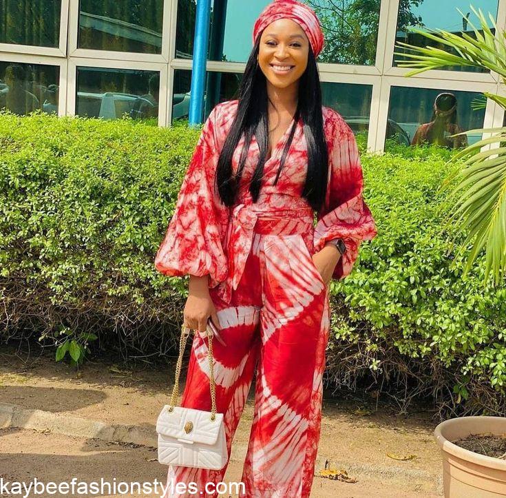 Best Adire Top and Trouser Styles for Ladies in 2023 - Kaybee Fashion ...
