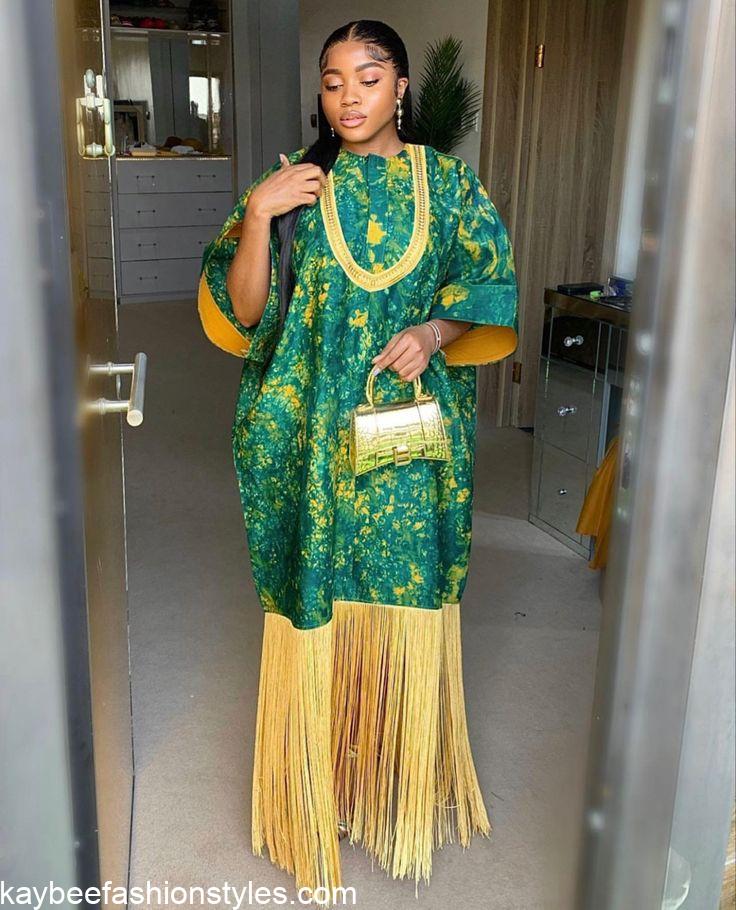 Latest Adire and Kampala Bubu Gown Styles for Ladies in 2023 - Kaybee ...
