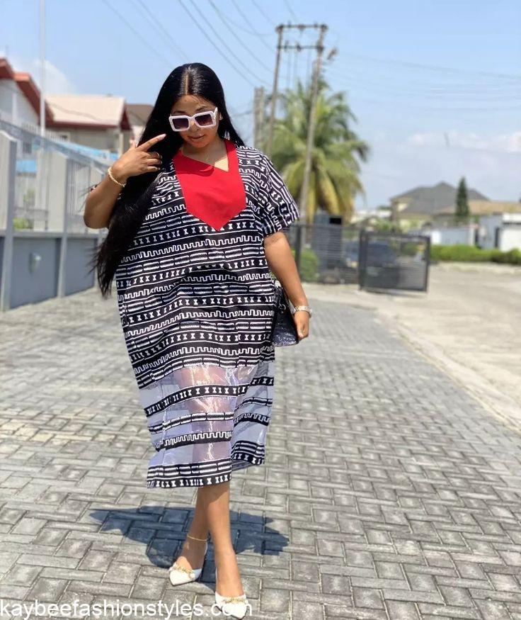 30 Latest Agbada Styles for Ladies in Nigeria - Kaybee Fashion Styles