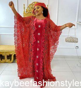 30 Latest Agbada Styles for Ladies in Nigeria - Kaybee Fashion Styles