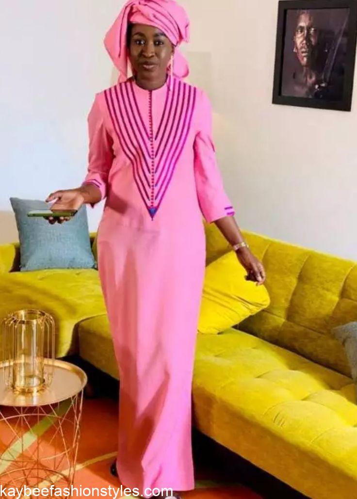 Latest Female Senator Gown Styles for Ladies in 2024 - Kaybee Fashion ...