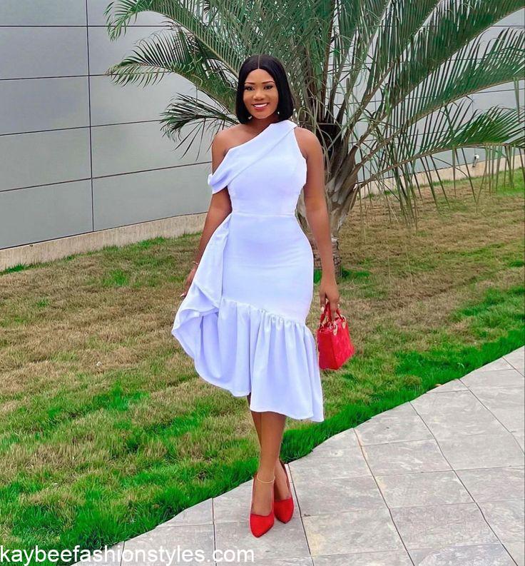 30 Latest English Wear Styles for Ladies in Nigeria - Kaybee Fashion Styles