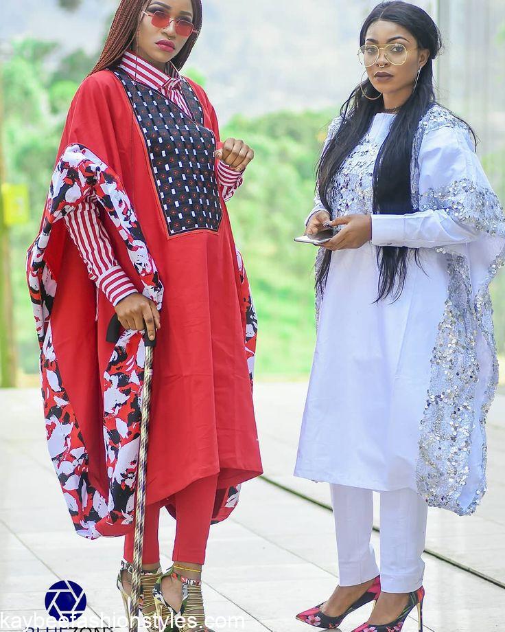 30 Latest Agbada Styles for Ladies in Nigeria - Kaybee Fashion Styles