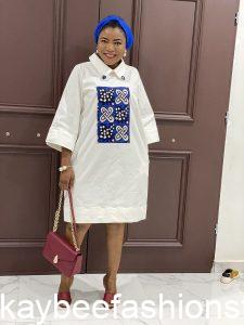 Latest Female Senator Gown Styles for Ladies in 2024 - Kaybee Fashion ...