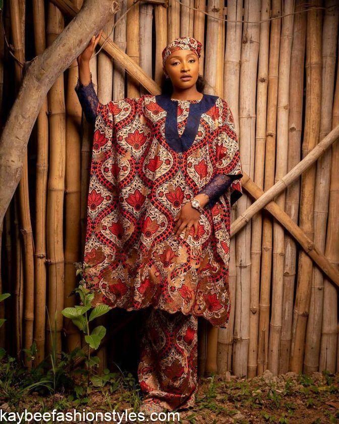 30 Latest Agbada Styles for Ladies in Nigeria - Kaybee Fashion Styles