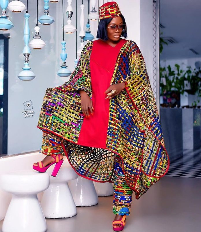 30 Latest Agbada Styles for Ladies in Nigeria - Kaybee Fashion Styles