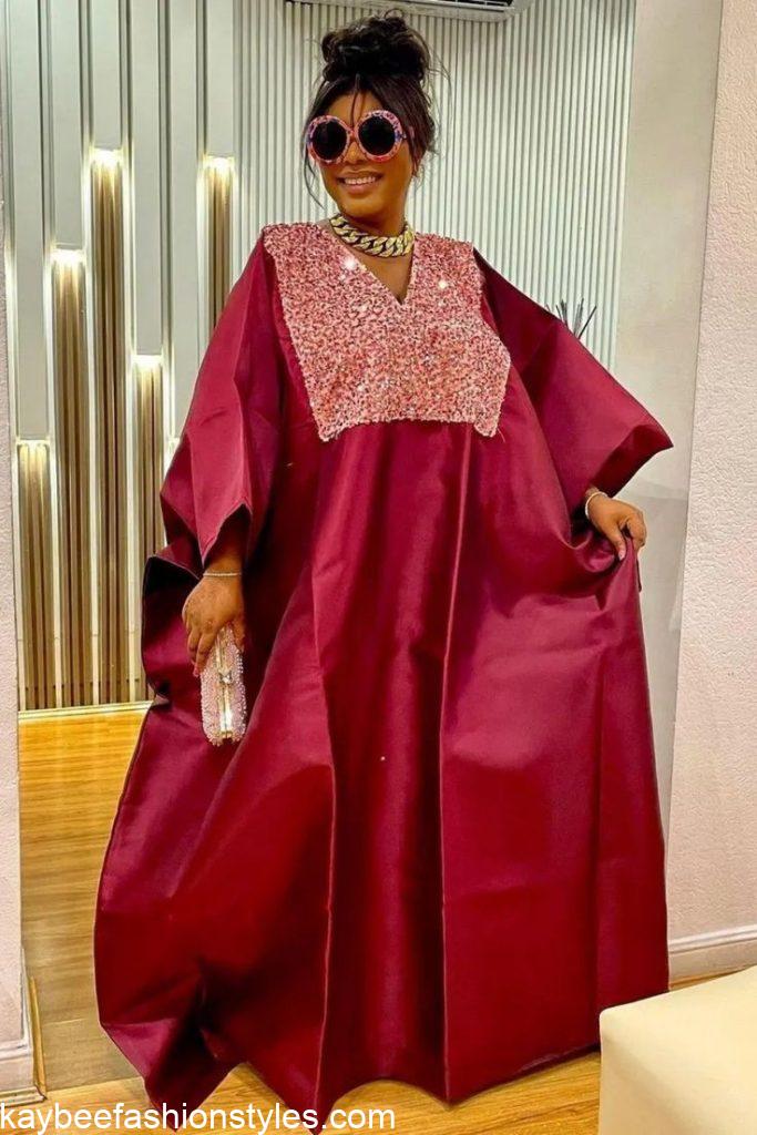30 Latest Agbada Styles for Ladies in Nigeria - Kaybee Fashion Styles