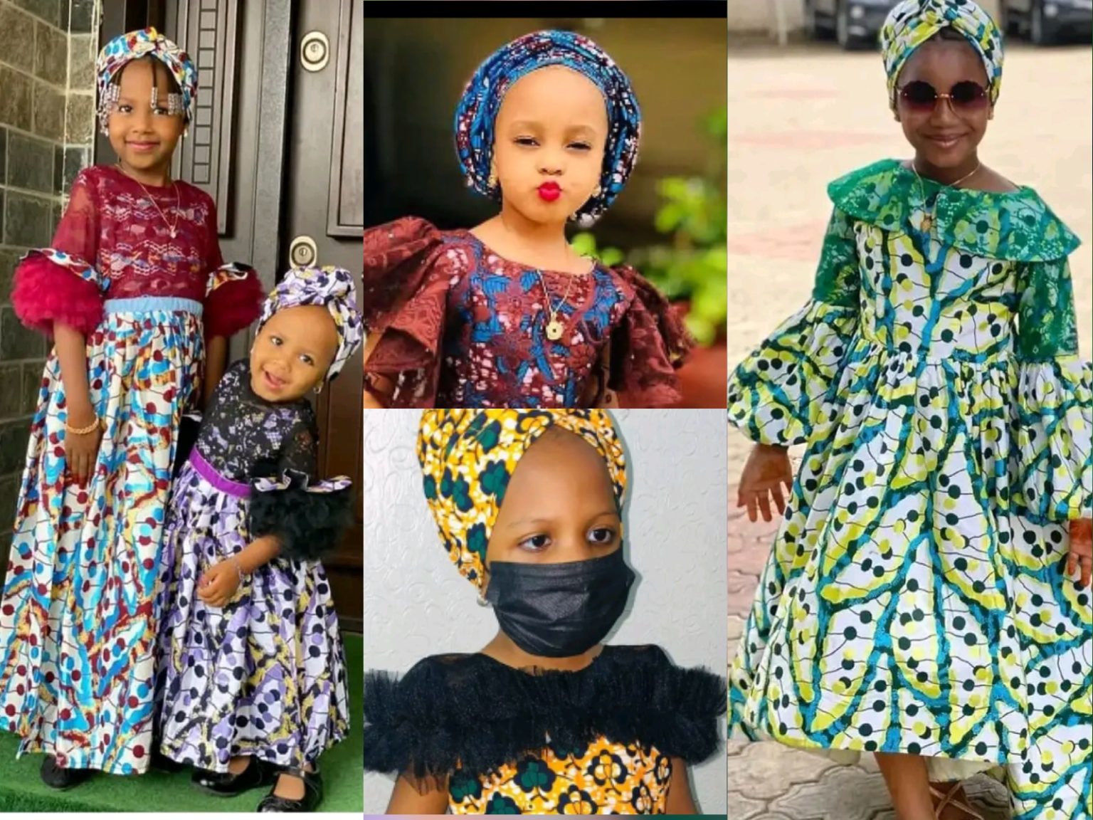 20 Best Arewa Ankara Styles for Little Girls - Kaybee Fashion Styles
