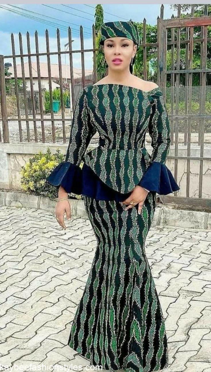 30 Latest Sallah Ankara Styles for Muslim Ladies - Kaybee Fashion Styles