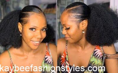 30 Latest Packing Gel Hairstyles for Ladies in Nigeria - Kaybee Fashion ...
