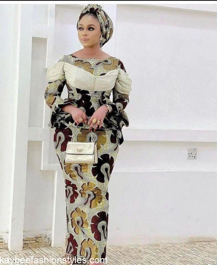 30 Latest Sallah Ankara Styles for Muslim Ladies - Kaybee Fashion Styles