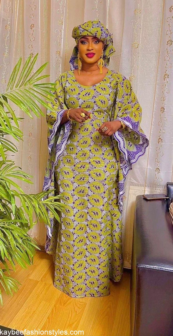 20 Decent Lace Styles for Muslim Ladies - Kaybee Fashion Styles