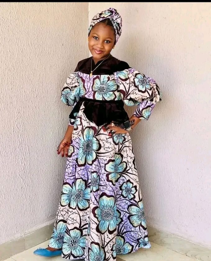 20 Best Arewa Ankara Styles for Little Girls - Kaybee Fashion Styles